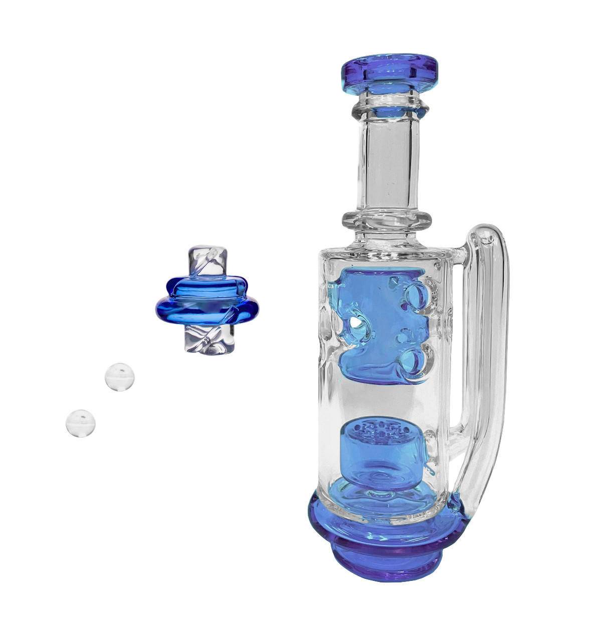 Carta 2 Accessories Kit: Recycler Carta 2 Glass with Spinner Cap and 2 ...