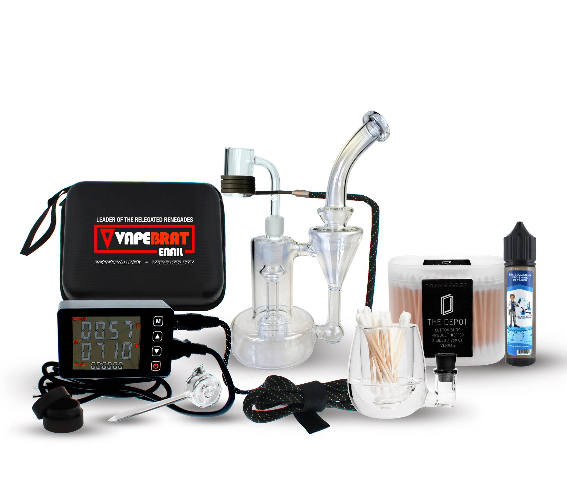 Enail Kit- E-Nail Kit with E-nail Dab Rig 2-3 Day Shipping