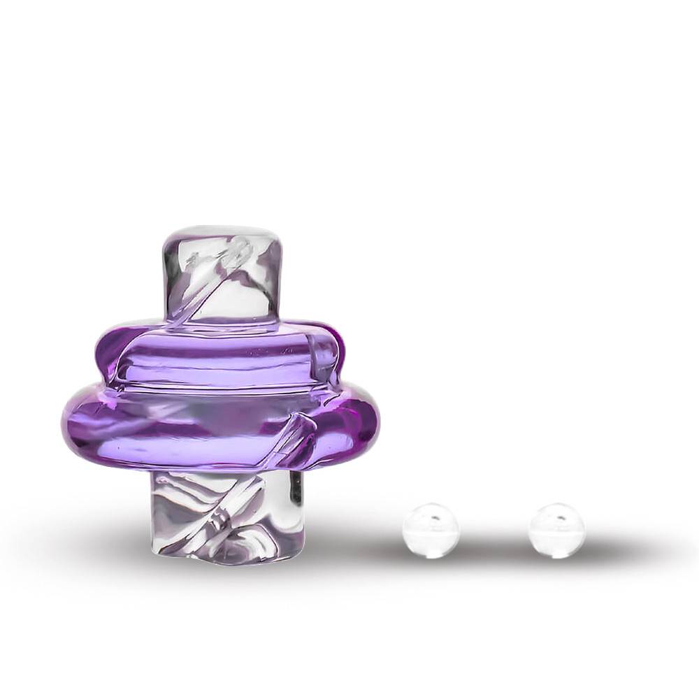 Puffco Peak Pro Carb Cap: Vortex Spinner Cap | ERig Carb Cap