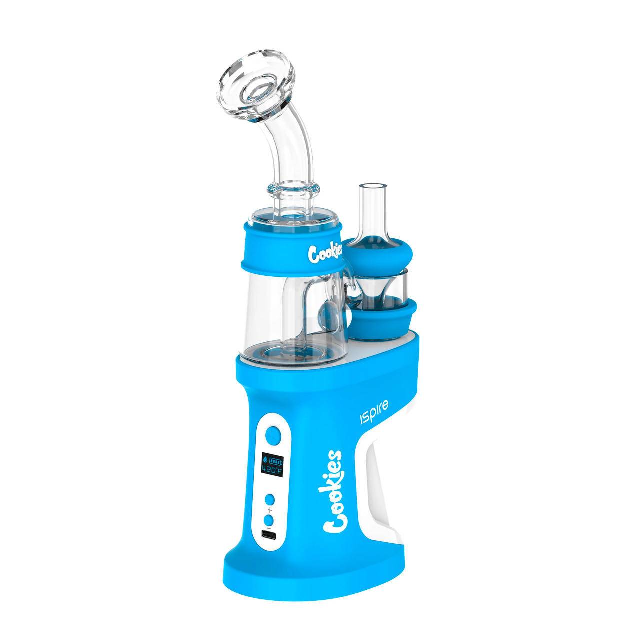 Cookies Dab Rig: Ispire Daab Rig Electric Dab Rig - Blue Wax