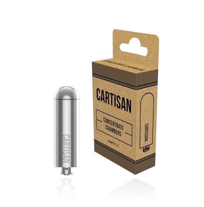 Cartisan Concentrate Chamber: Bullet Wax Dab Tank 510 Thread