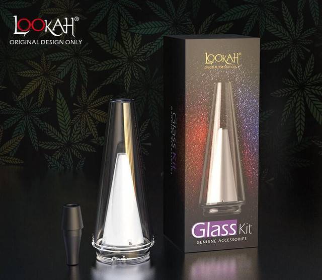 Lookah Seahorse X Glass Bubbler Attachment for E-Nectar