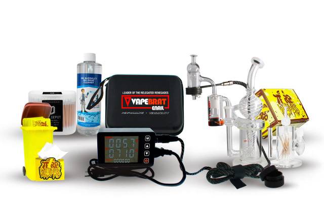 Enail Kit- E-Nail Kit with E-nail Dab Rig 2-3 Day Shipping