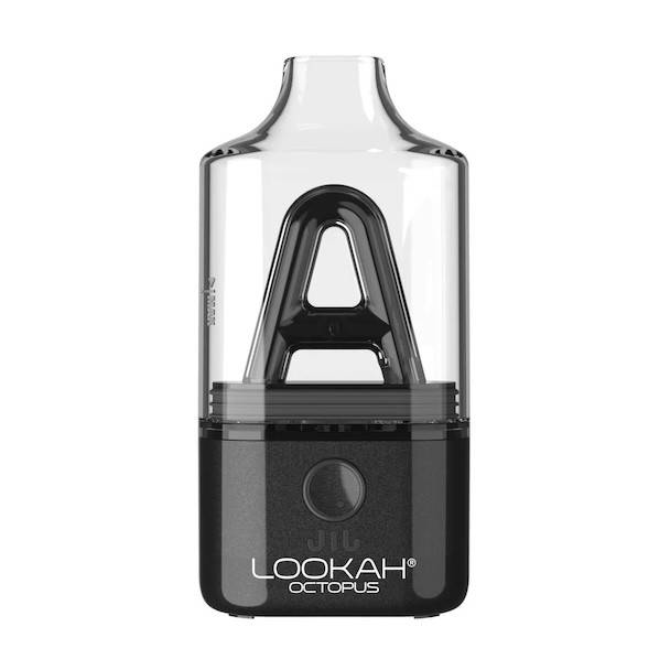Lookah Octopus Mini Dab Rig Vaporizer: Black | Pocket Rig